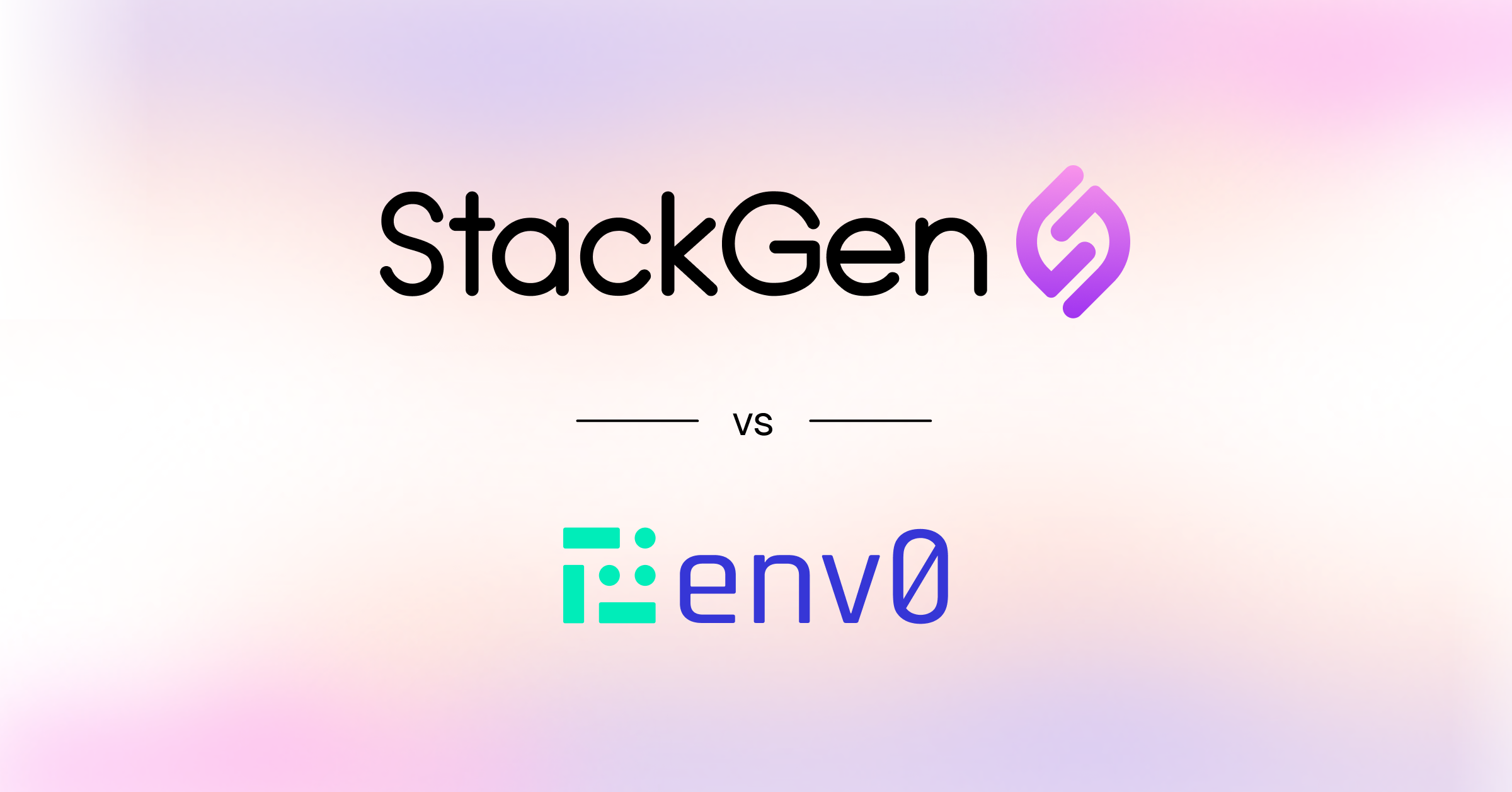 StackGen vs env0